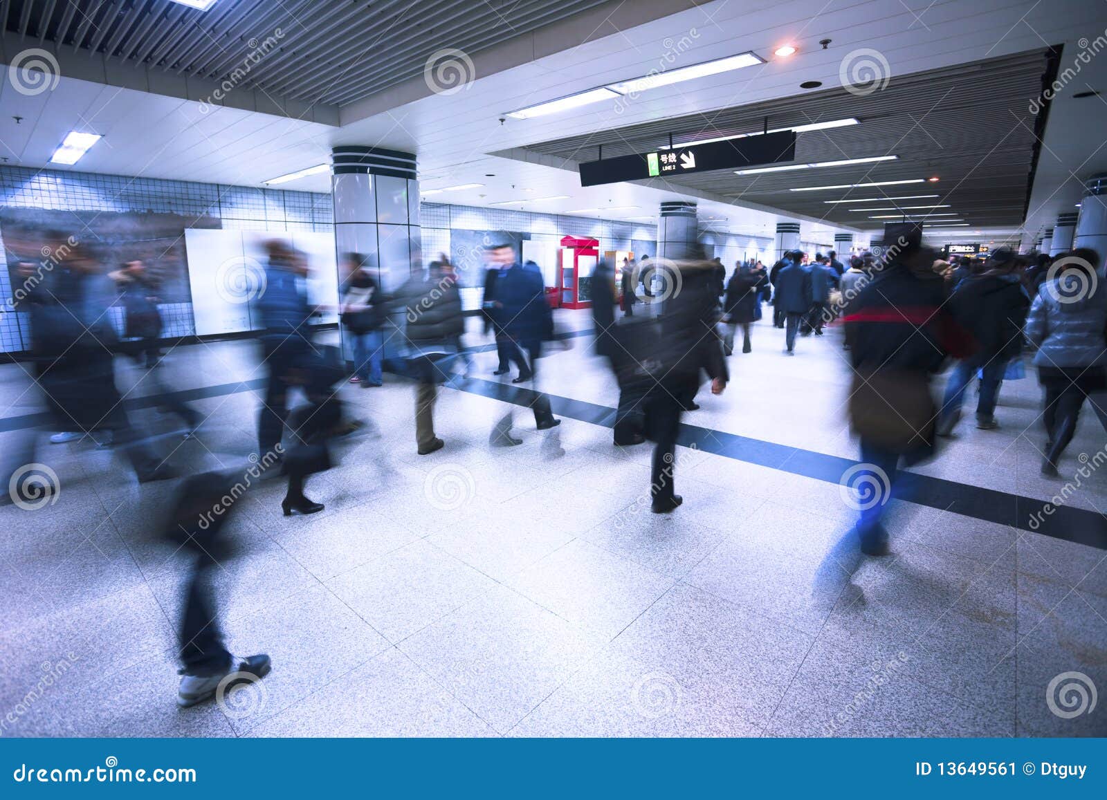 Rushing people stock image. Image of activity, light - 13649561