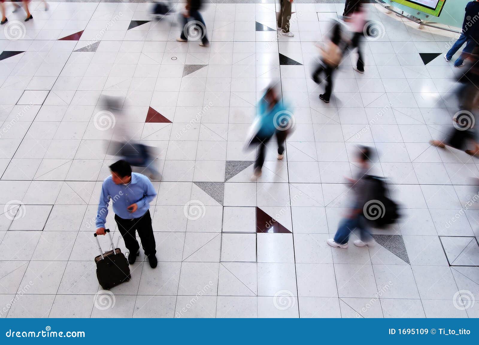 Rushing people stock image. Image of leave, destination - 1695109