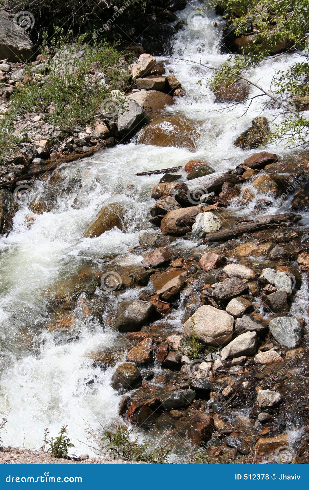 Rushing River stock photo. Image of movement, summer, fresh - 512378