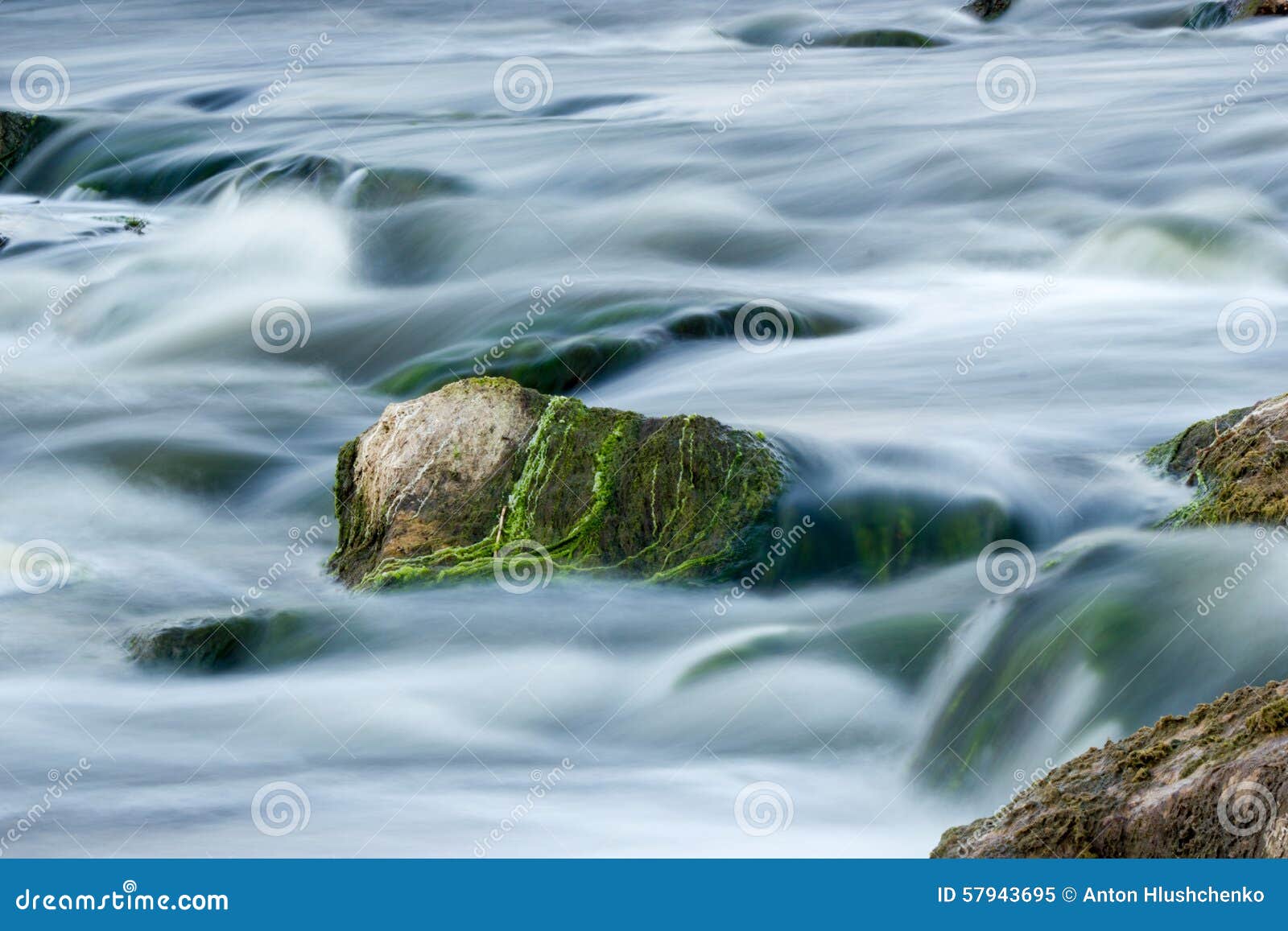 Rushing river stock image. Image of landscapes, boulder - 57943695