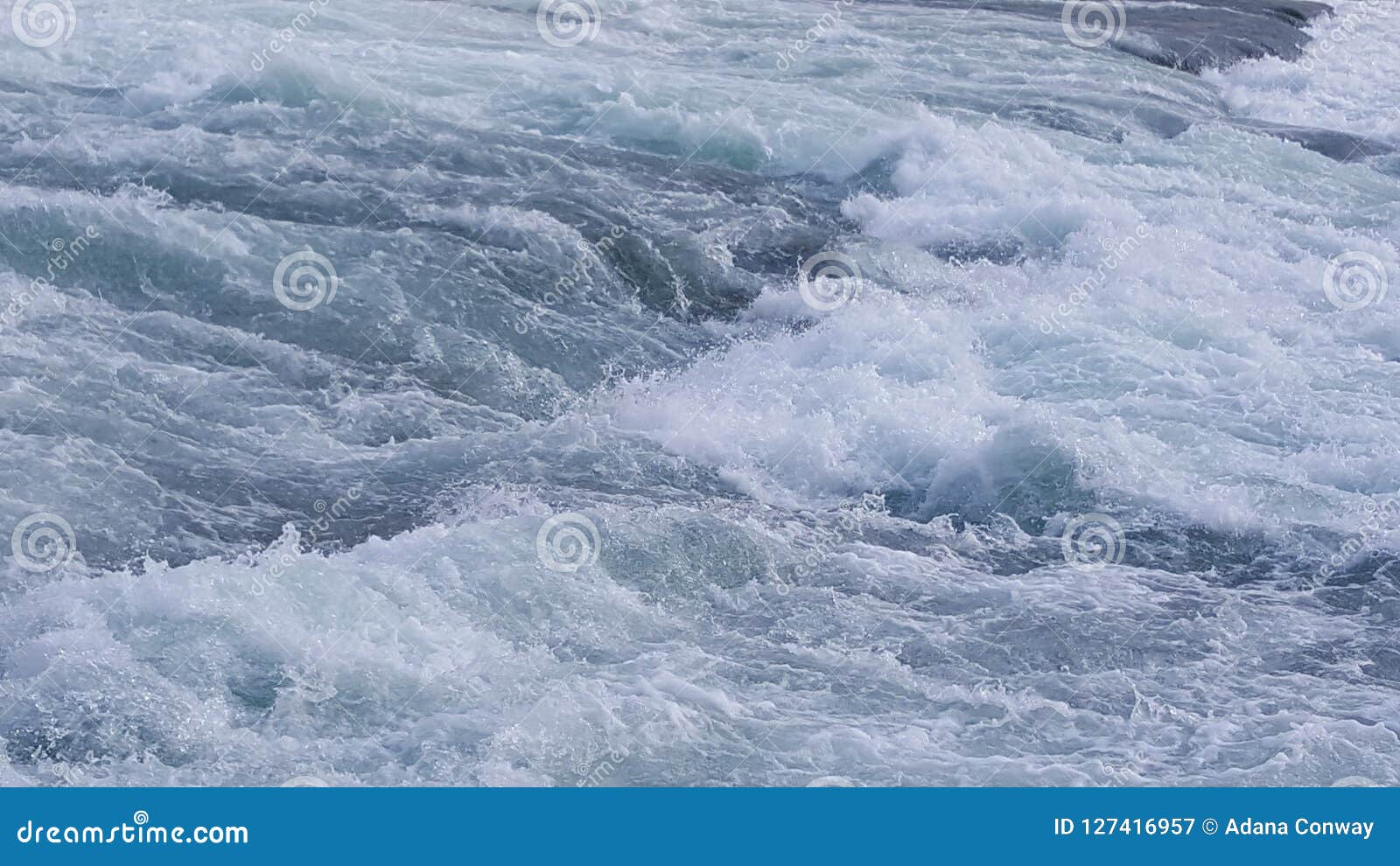 Rushing river waters stock image. Image of caps, river - 127416957