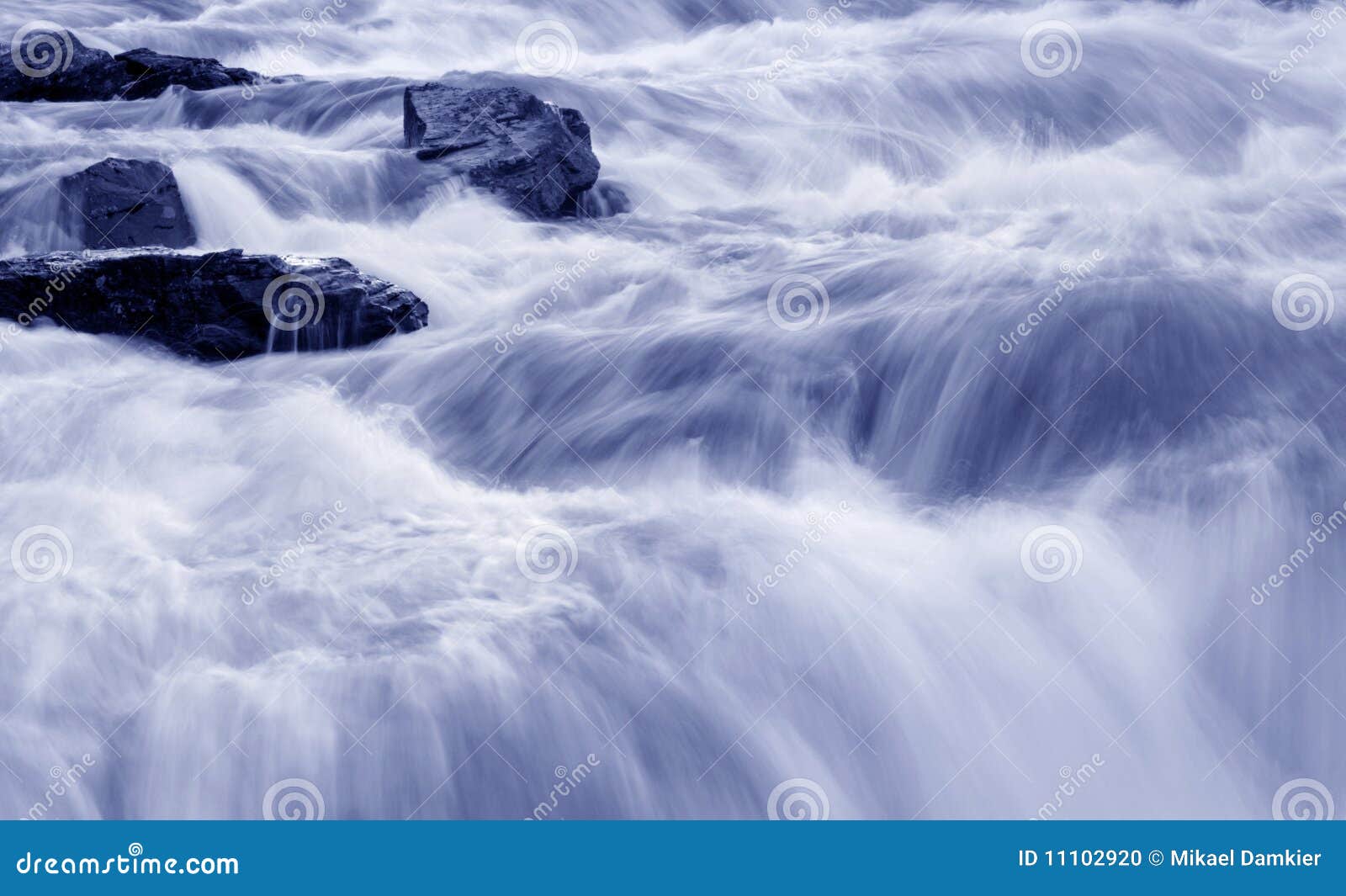 Rushing Water stock photo. Image of drop, cloud, rock - 11102920