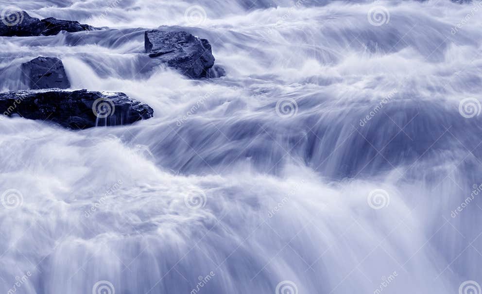 Rushing Water stock photo. Image of drop, cloud, rock - 11102920