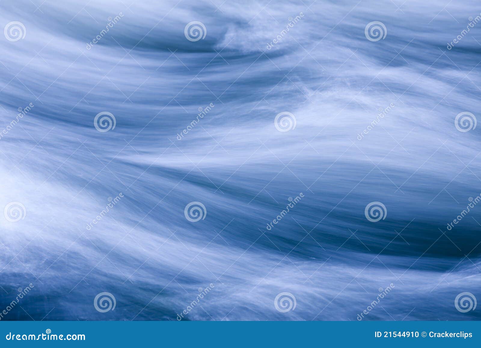 Rushing Water stock photo. Image of creek, blue, flow - 21544910