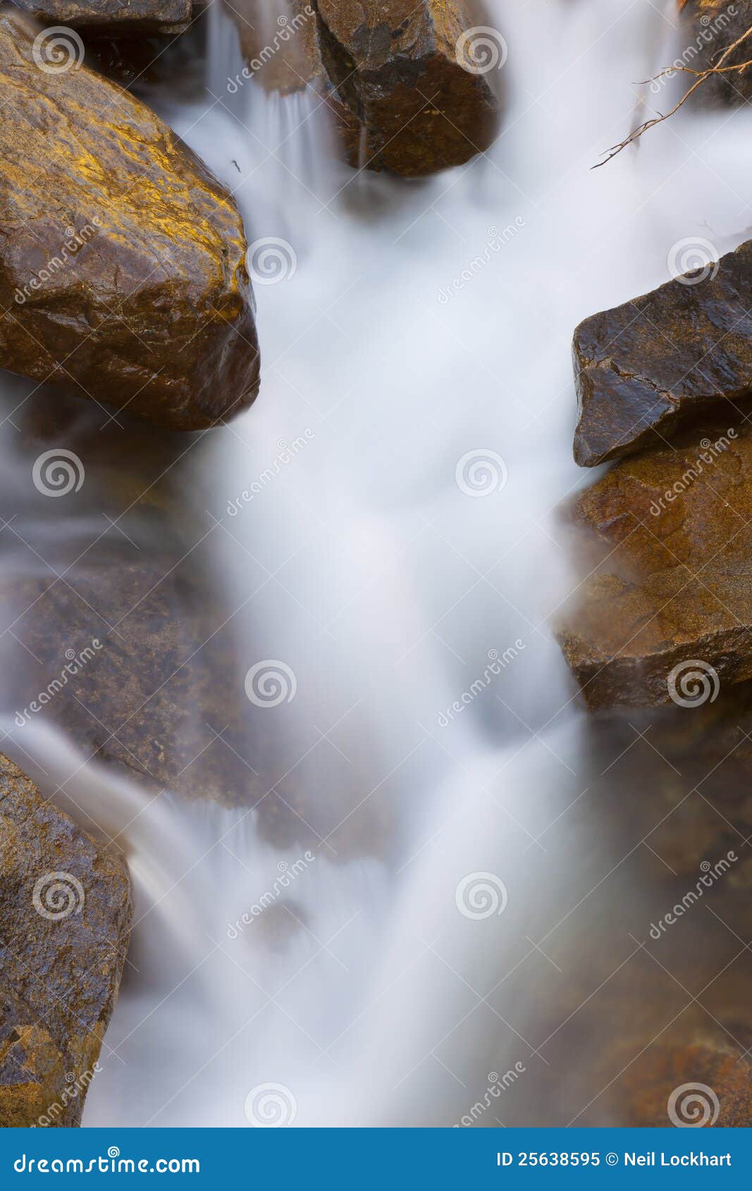 Rushing Water stock image. Image of rushing, cascade - 25638595