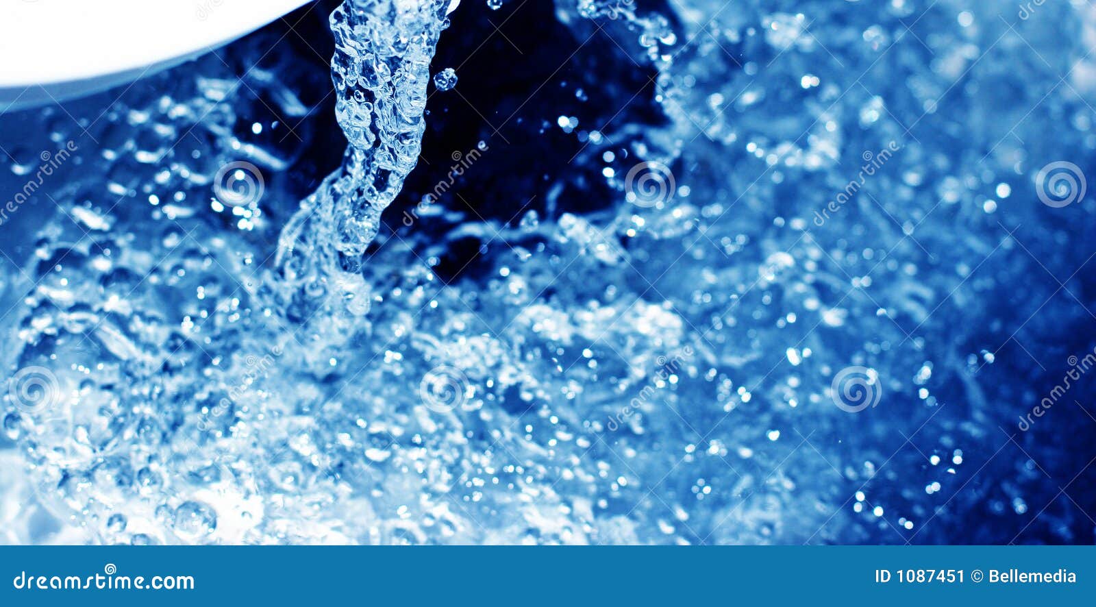 Rushing water 3 stock image. Image of spring, water, beverage - 1087451