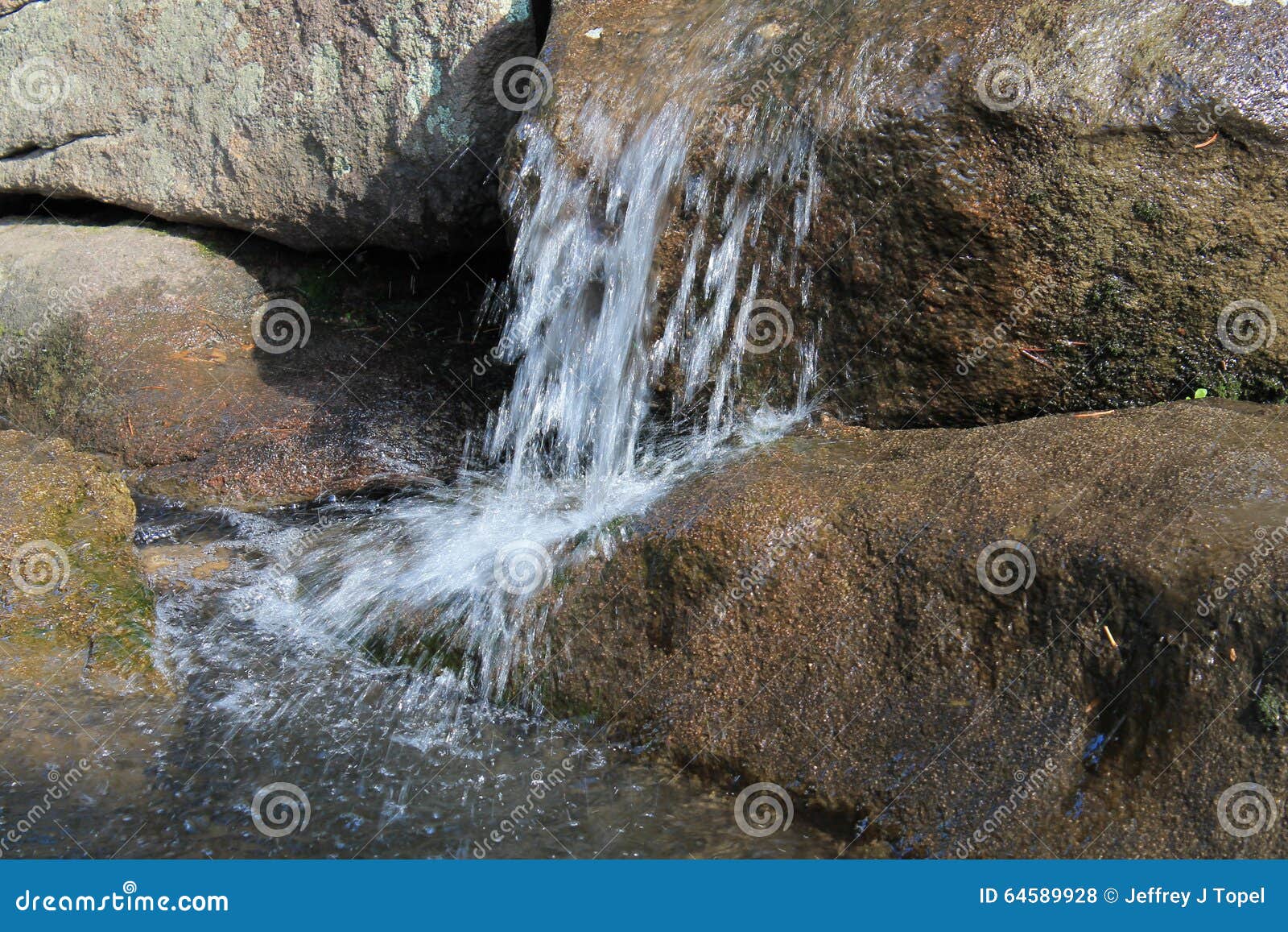 Rushing Water on Rocks stock photo. Image of colorado - 64589928