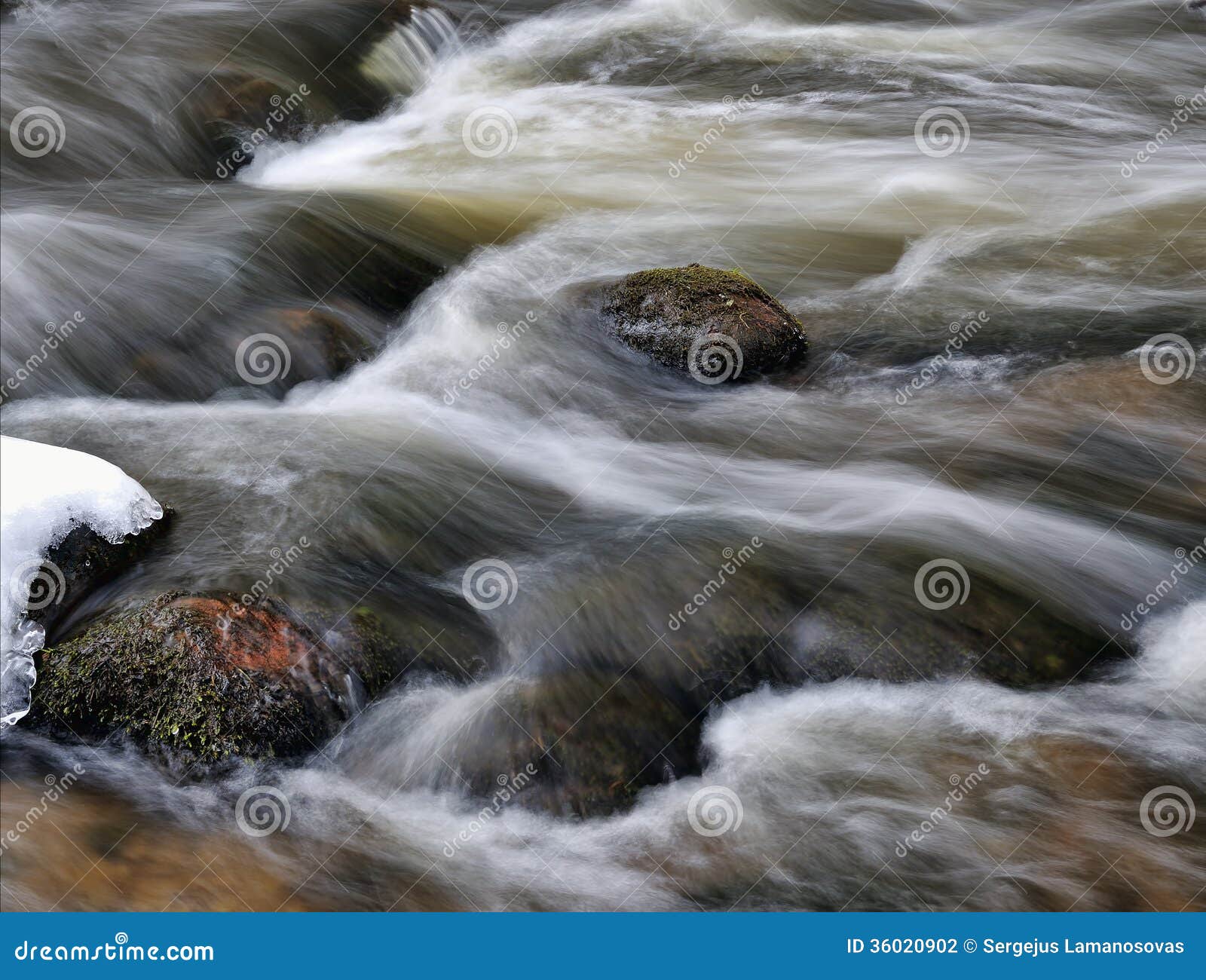 Rushing water stock photo. Image of river, water, boulders - 36020902