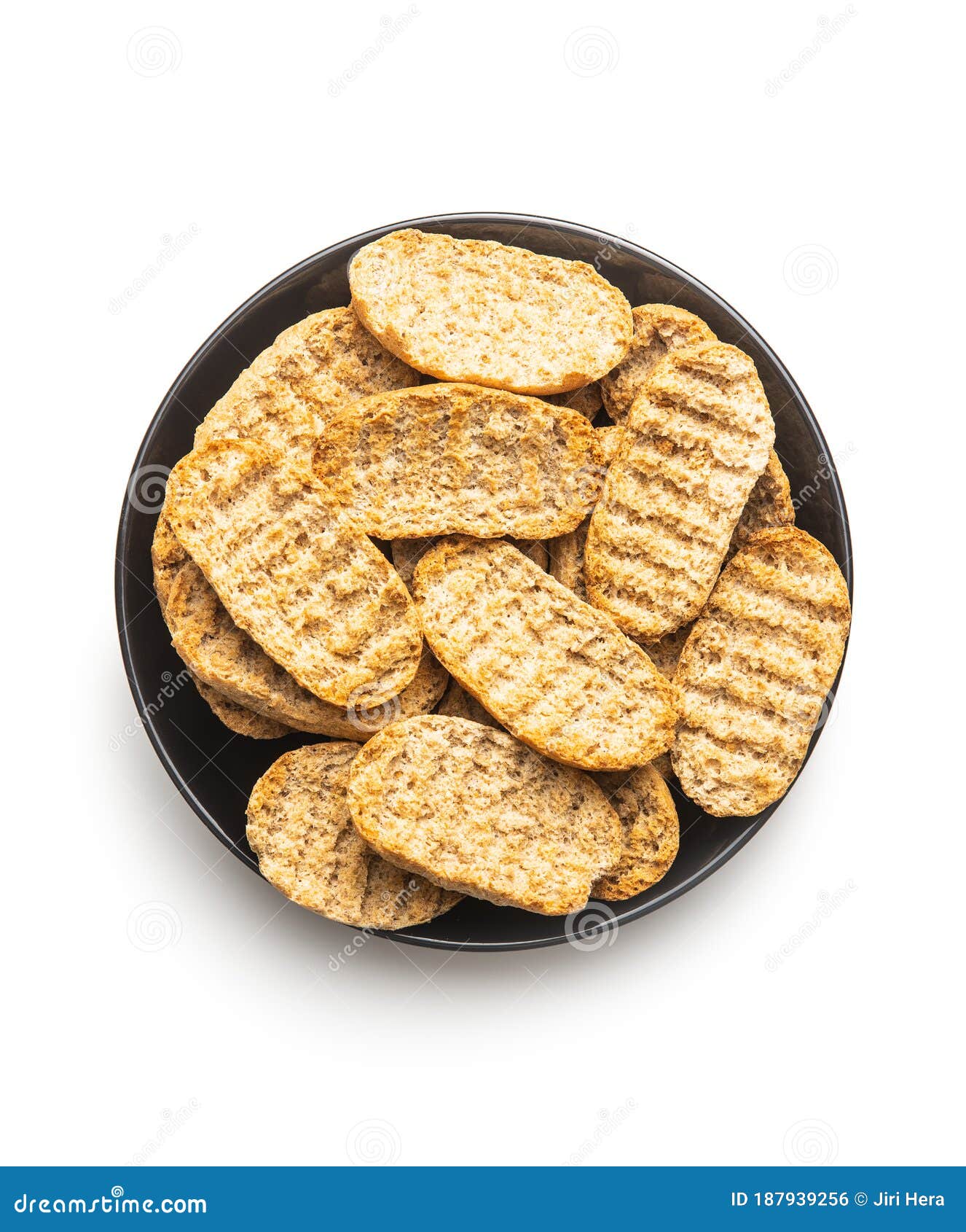 Rusk Bread Slice Royalty-Free Stock Photography | CartoonDealer.com ...