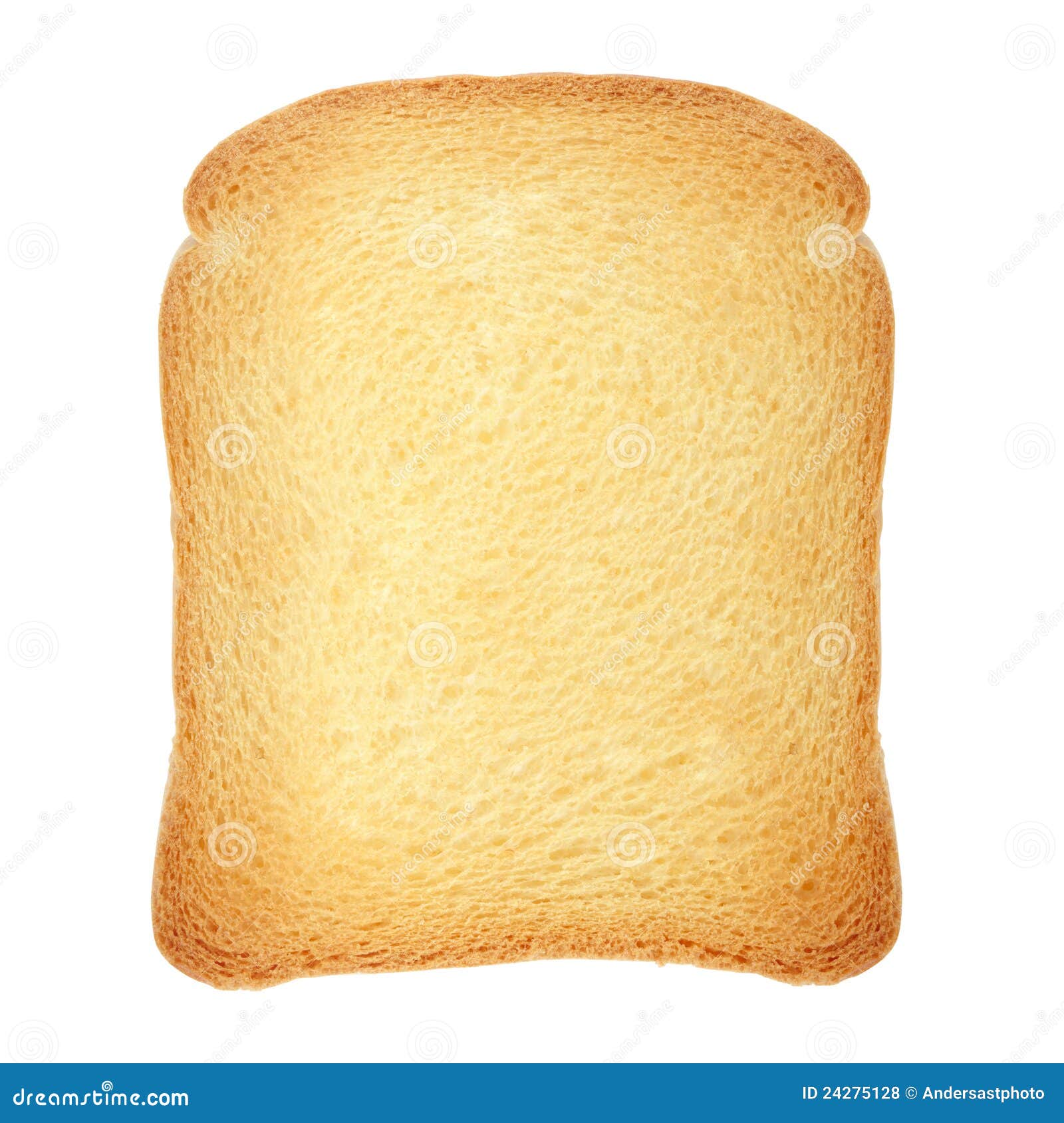 Rusk bread slice stock photo. Image of clipping, fresh - 24275128