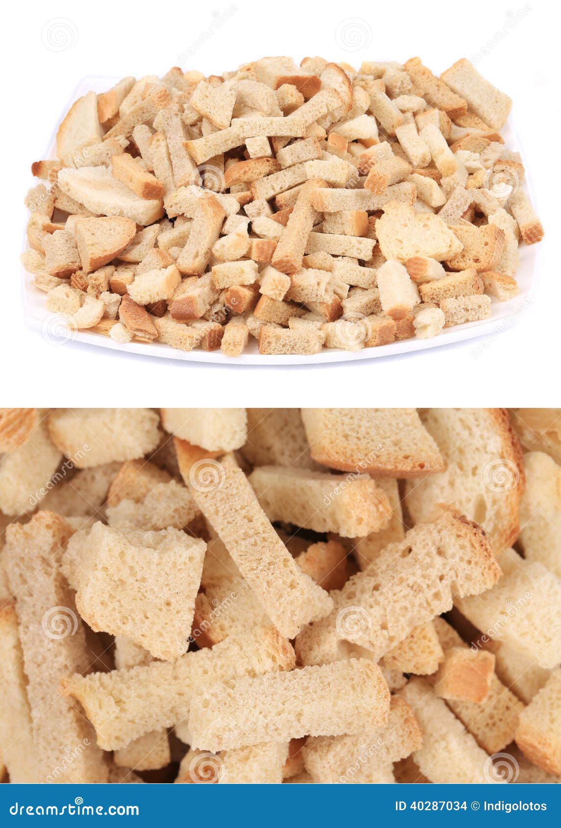 Rusk closeup. stock photo. Image of meal, healthy, rusks - 40287034