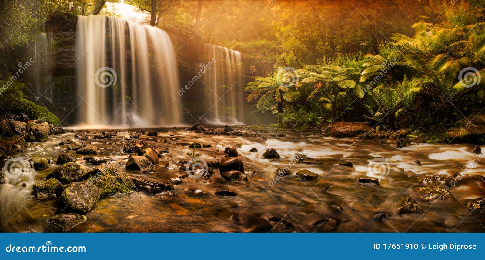 Russell cade cascata fotografia stock. Immagine di parco - 17651910