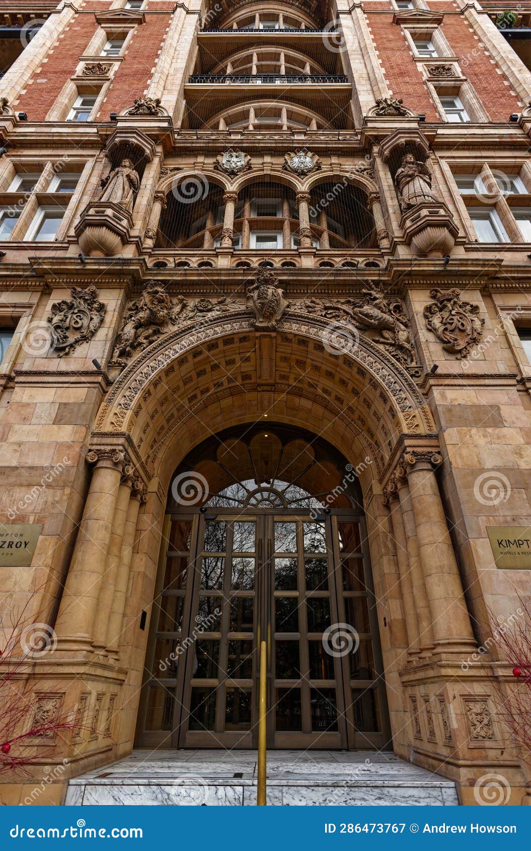 Russell Hotel: Russell Square,London Editorial Photography - Image of ...