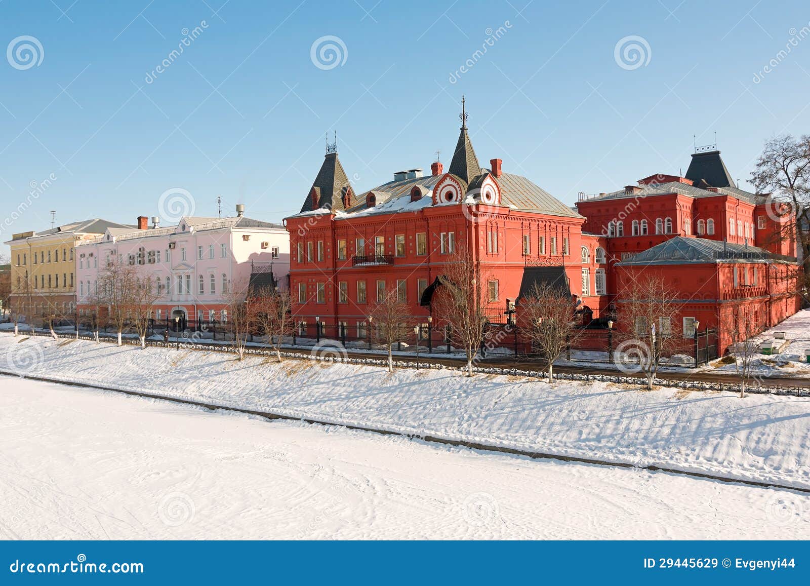Russia. City Orel. View of the Bank Stock Image - Image of ...