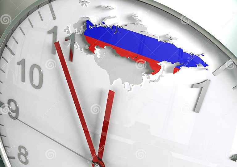 Russia countdown stock illustration. Illustration of move - 46040342