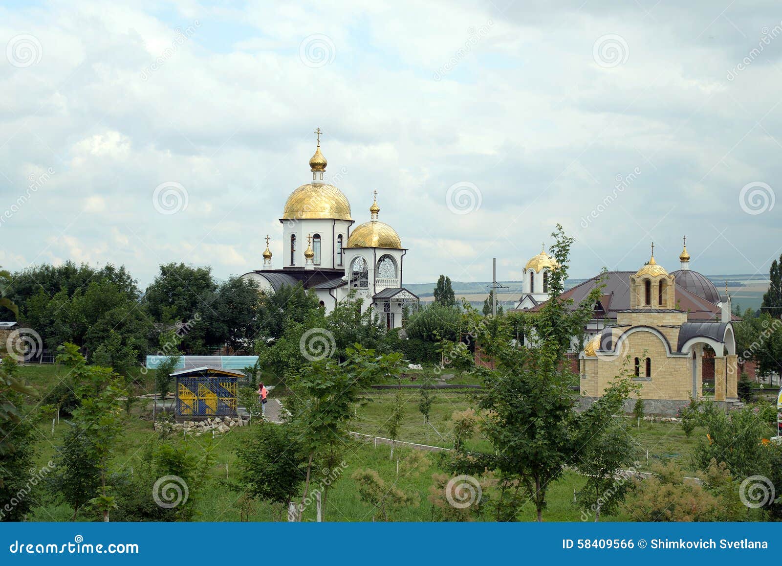 Russia, Essentuki, the Temple Complex of Peter and Paul Stock Photo ...
