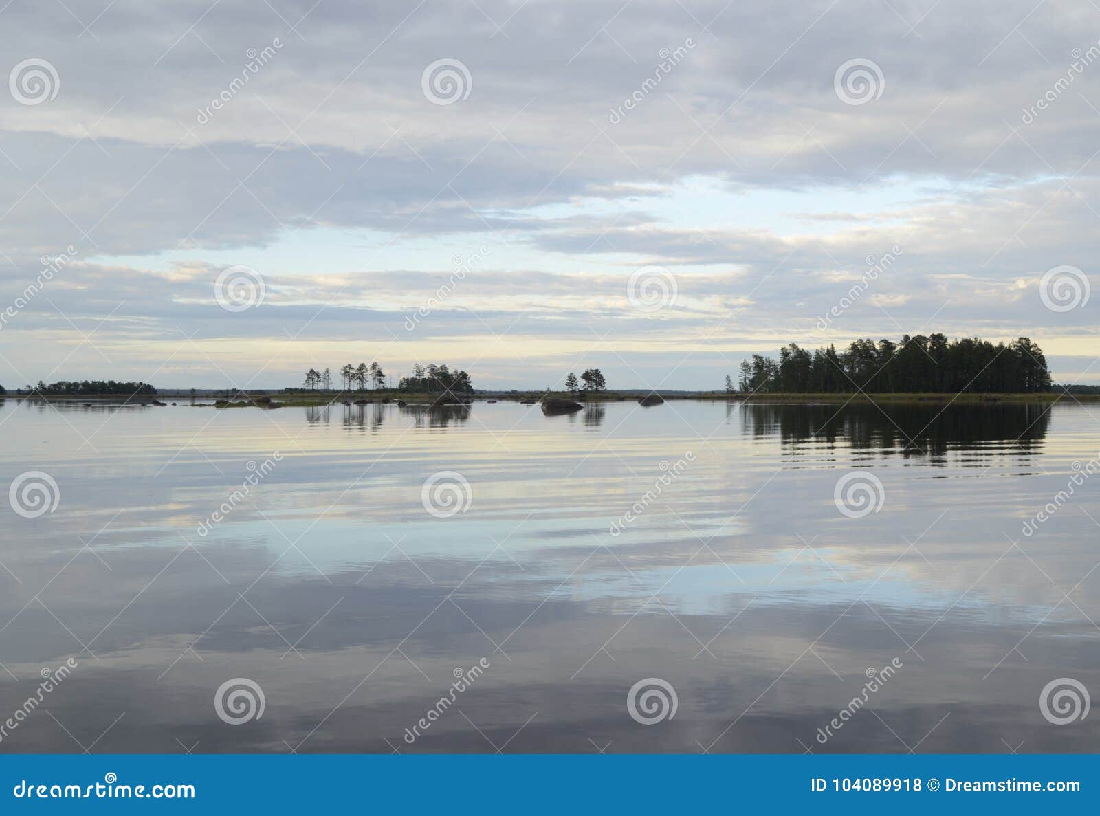 Clouds reflected in water stock photo. Image of natural - 104089918