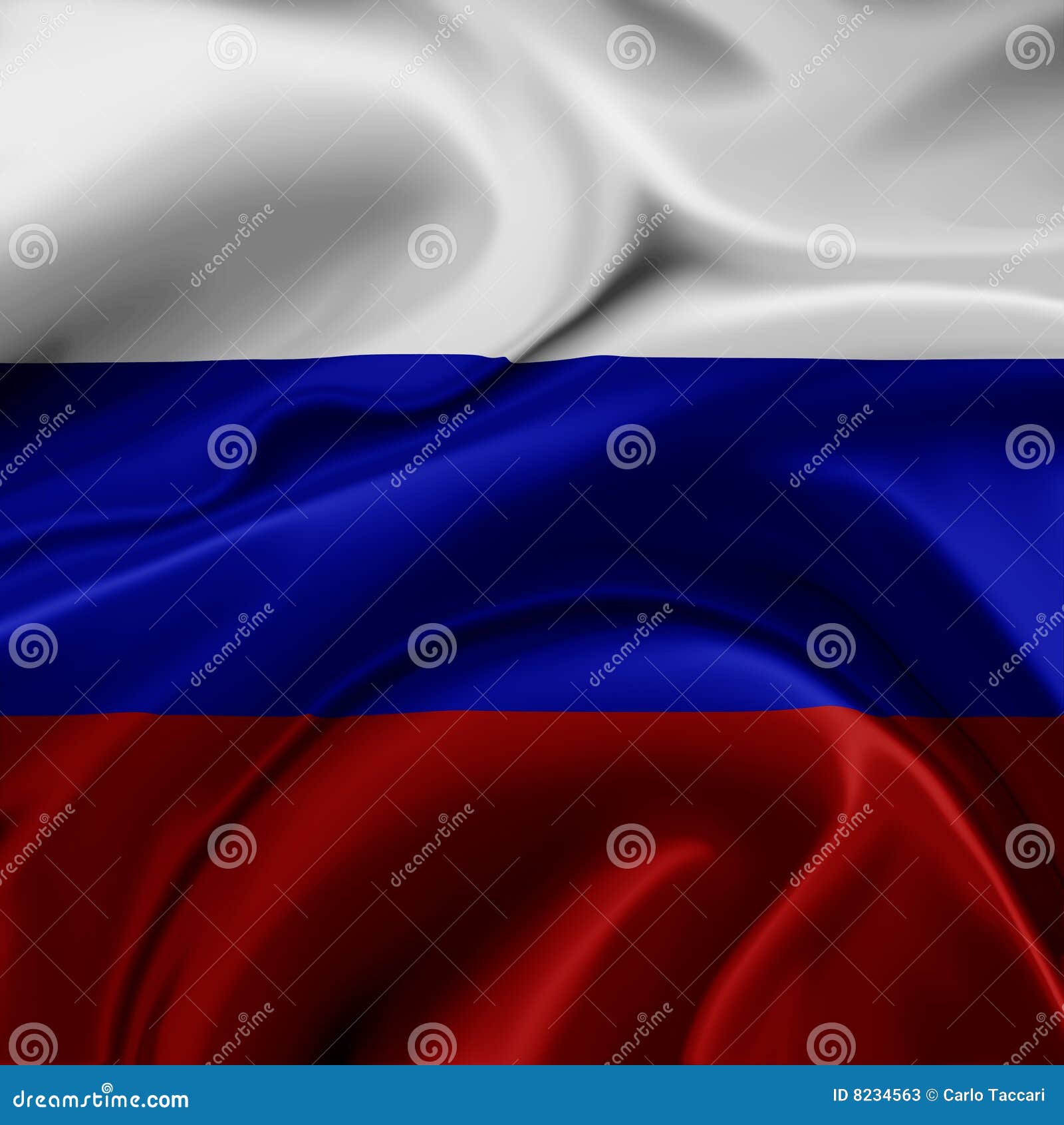 Russia Map And Flag. A Large Group Of People In The Russian Flag Color ...