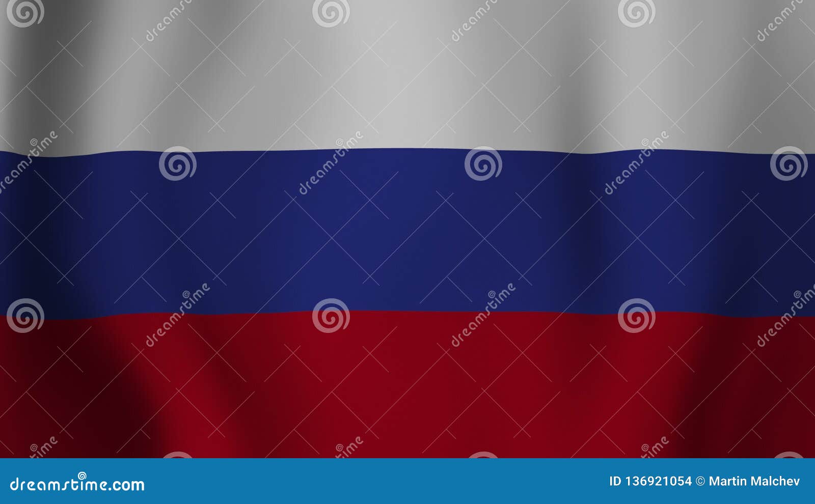 Russia Flag Animation stock footage. Video of national - 136921054