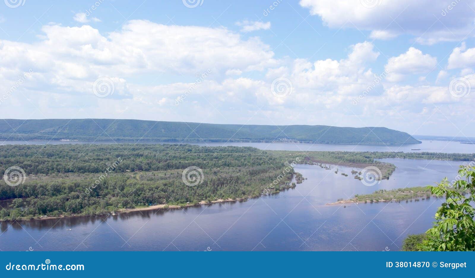 Russia, great river Volga stock photo. Image of summer - 38014870