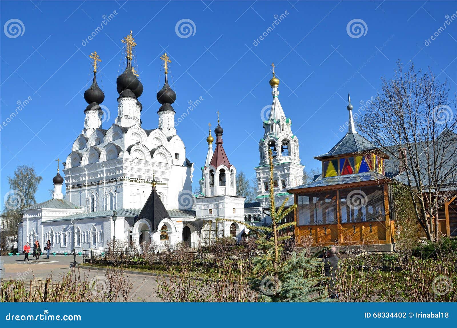 Russia, Holy Trinity Monastery in Murom Stock Photo - Image of desolate ...