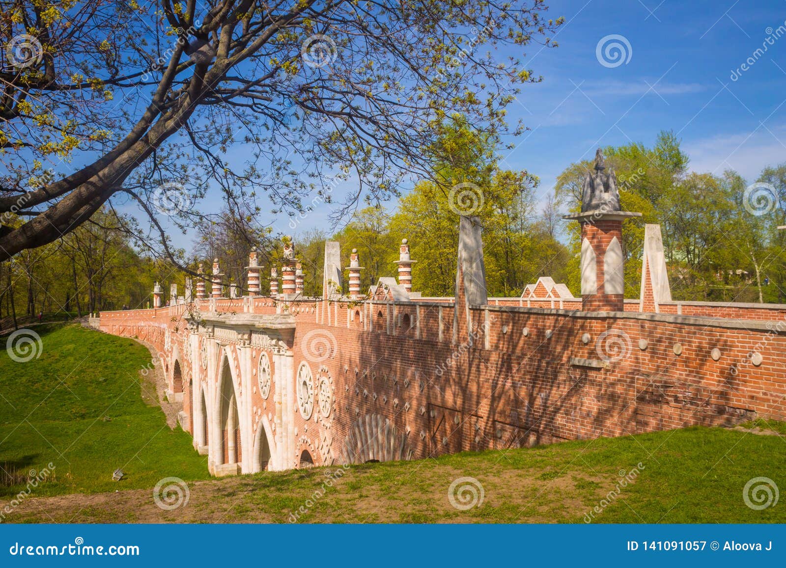 Russia, Moscow, 07, May, 2015: Manor of Tsaritsyno Editorial ...