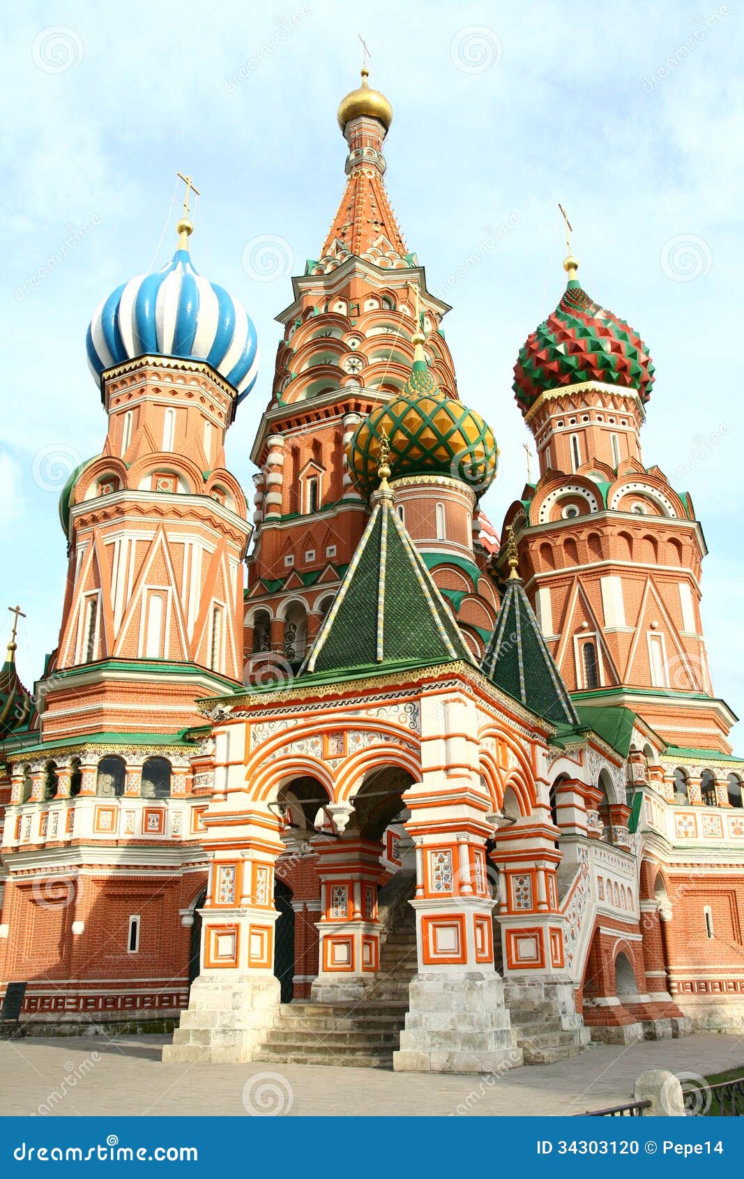 Russia - Moscow Red Square stock photo. Image of destinations - 34303120