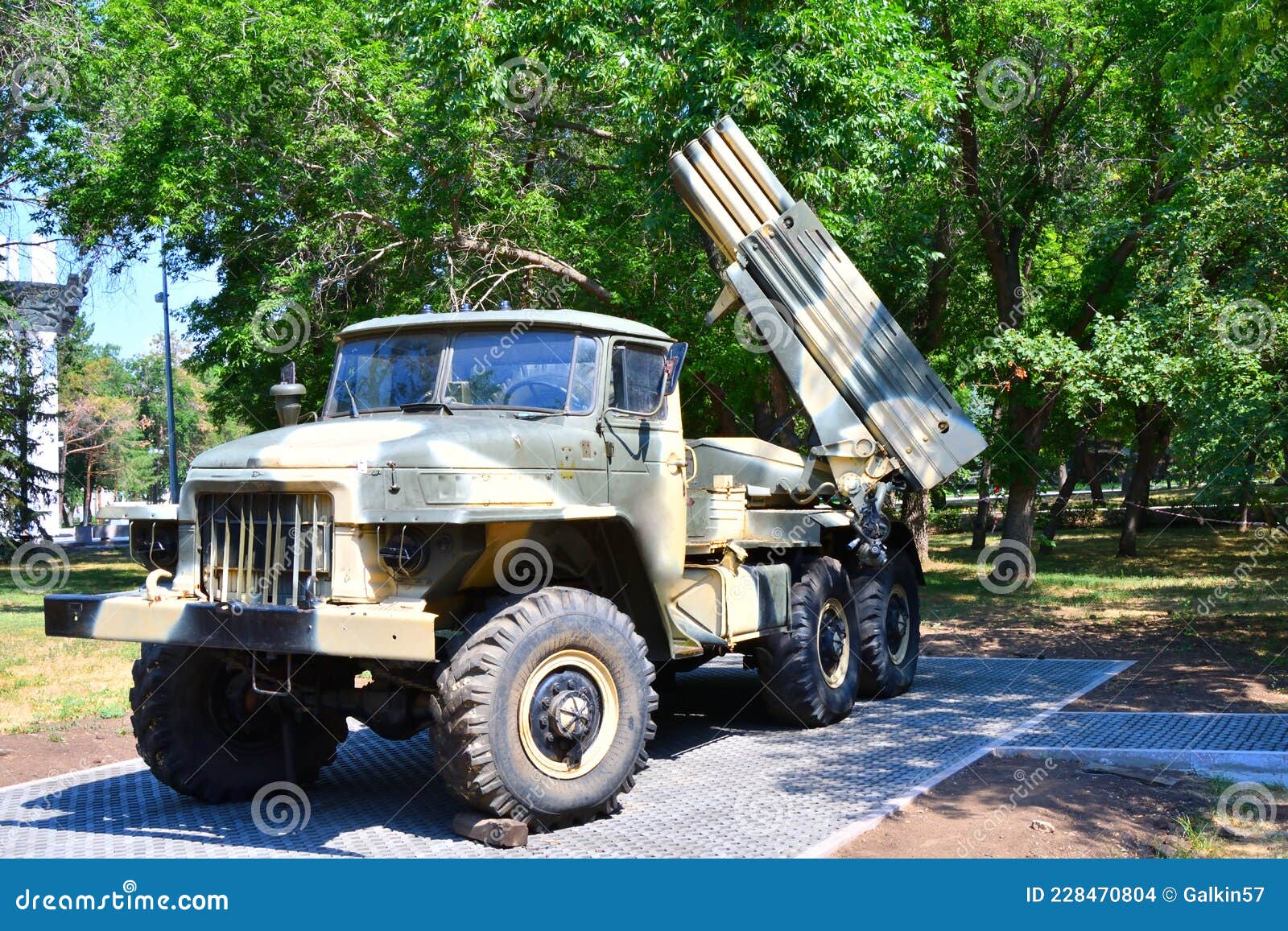 Elements Of The Grad Multiple Launch System Editorial Image ...