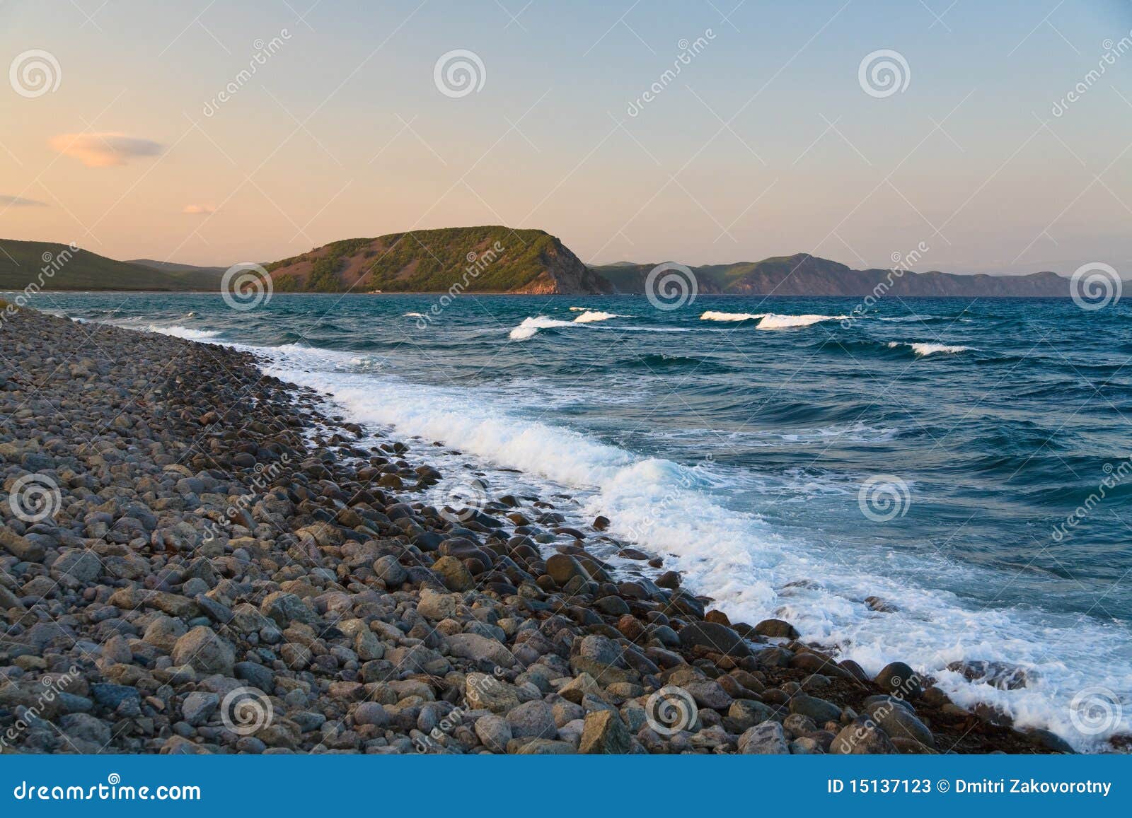 Russia, Primorye, seashore stock image. Image of nature - 15137123