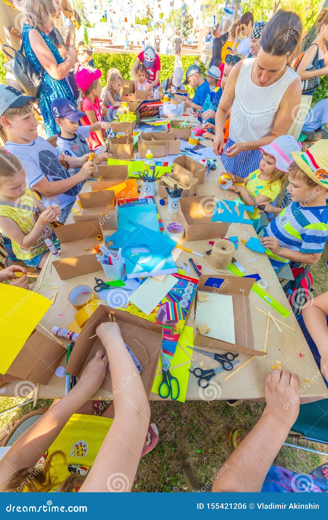 Children`s Creativity. Classes with Children on Modeling Editorial ...