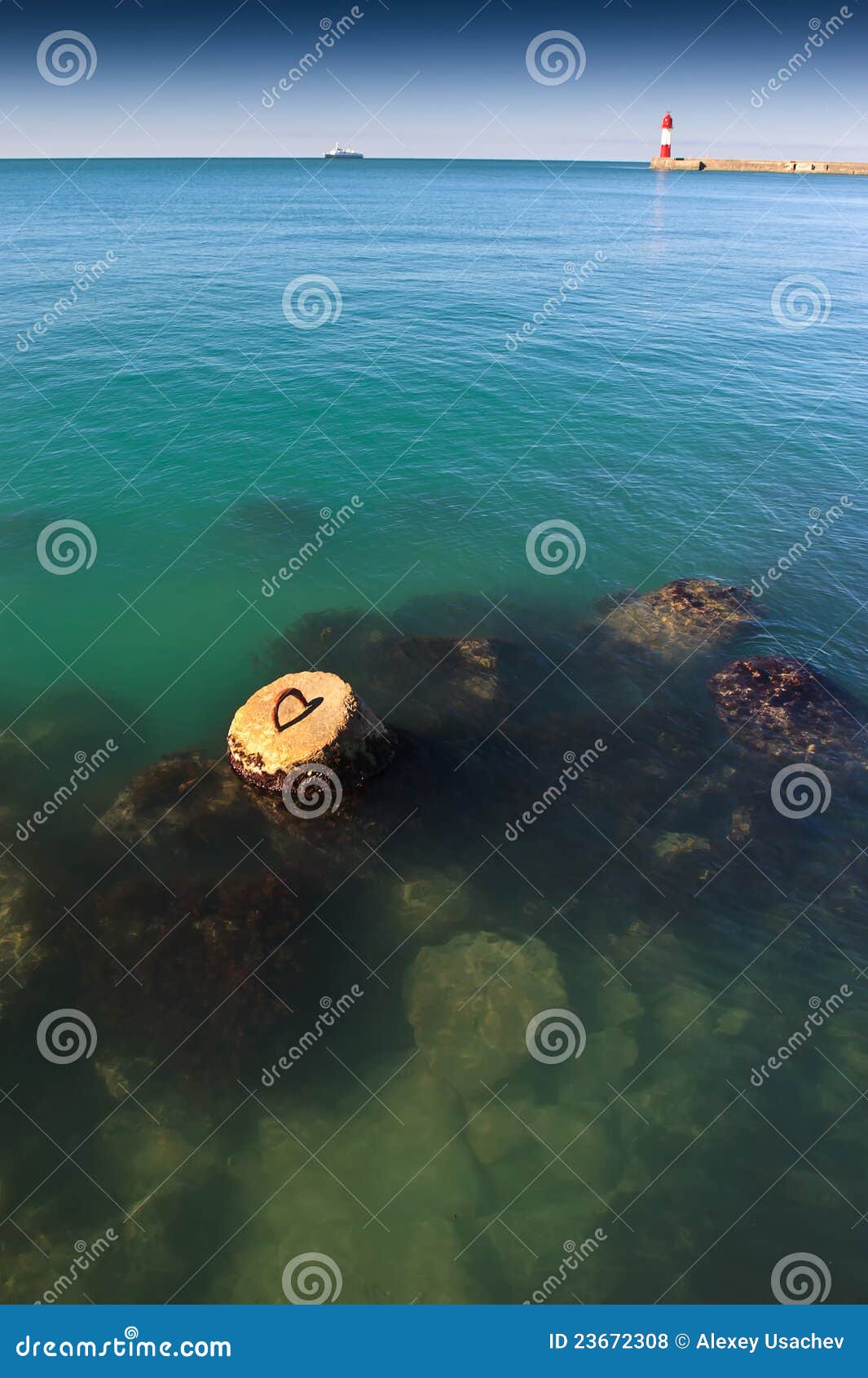 Russia Soshi sea stock photo. Image of nature, orange - 23672308