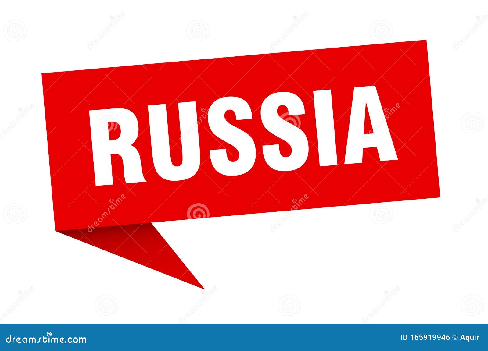 Russia Sticker. Russia Signpost Pointer Sign Stock Vector ...