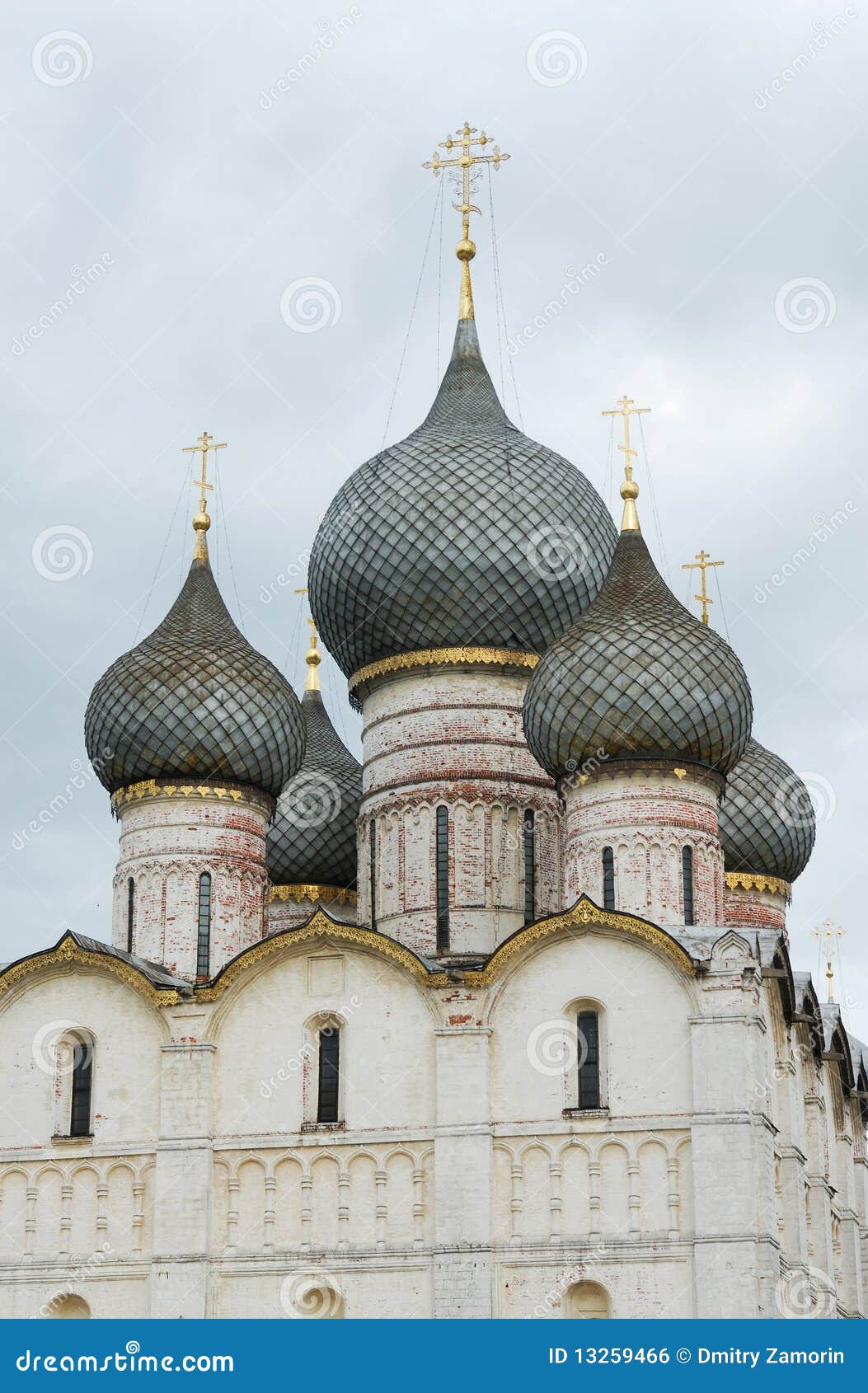 Russia. Town of Rostov the Great. Rostov Kremlin Stock Photo - Image of ...