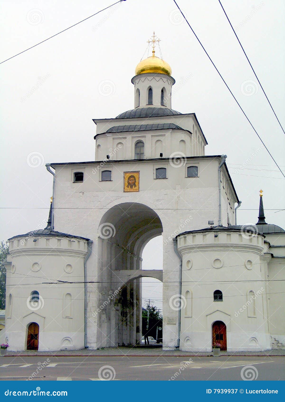 Russia. Vladimir stock image. Image of russian, gate, dome - 7939937
