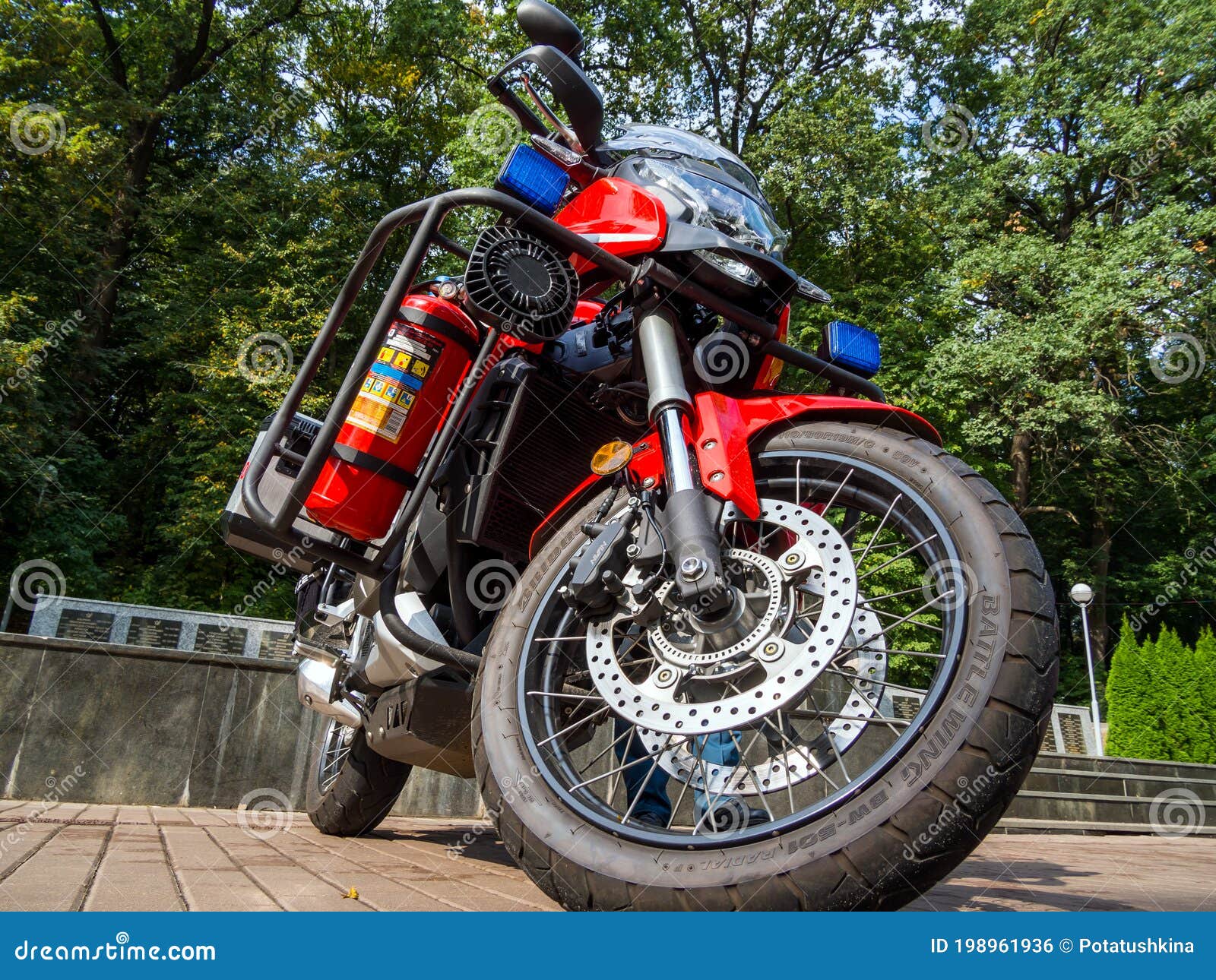 Specialized Motorcycle Fire Service Editorial Photo - Image of ministry ...