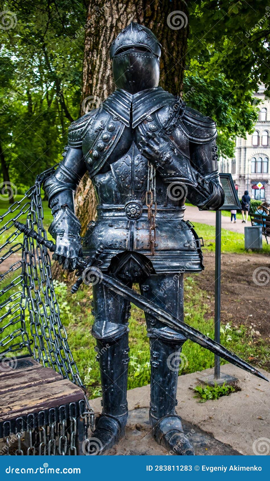 Russia, Vyborg - June 27, 2023: Armor of a Medieval Knight Editorial ...