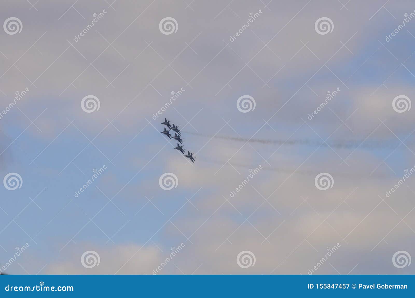 Russian Airplanes Aerobatic Team in the Sky Editorial Photography ...