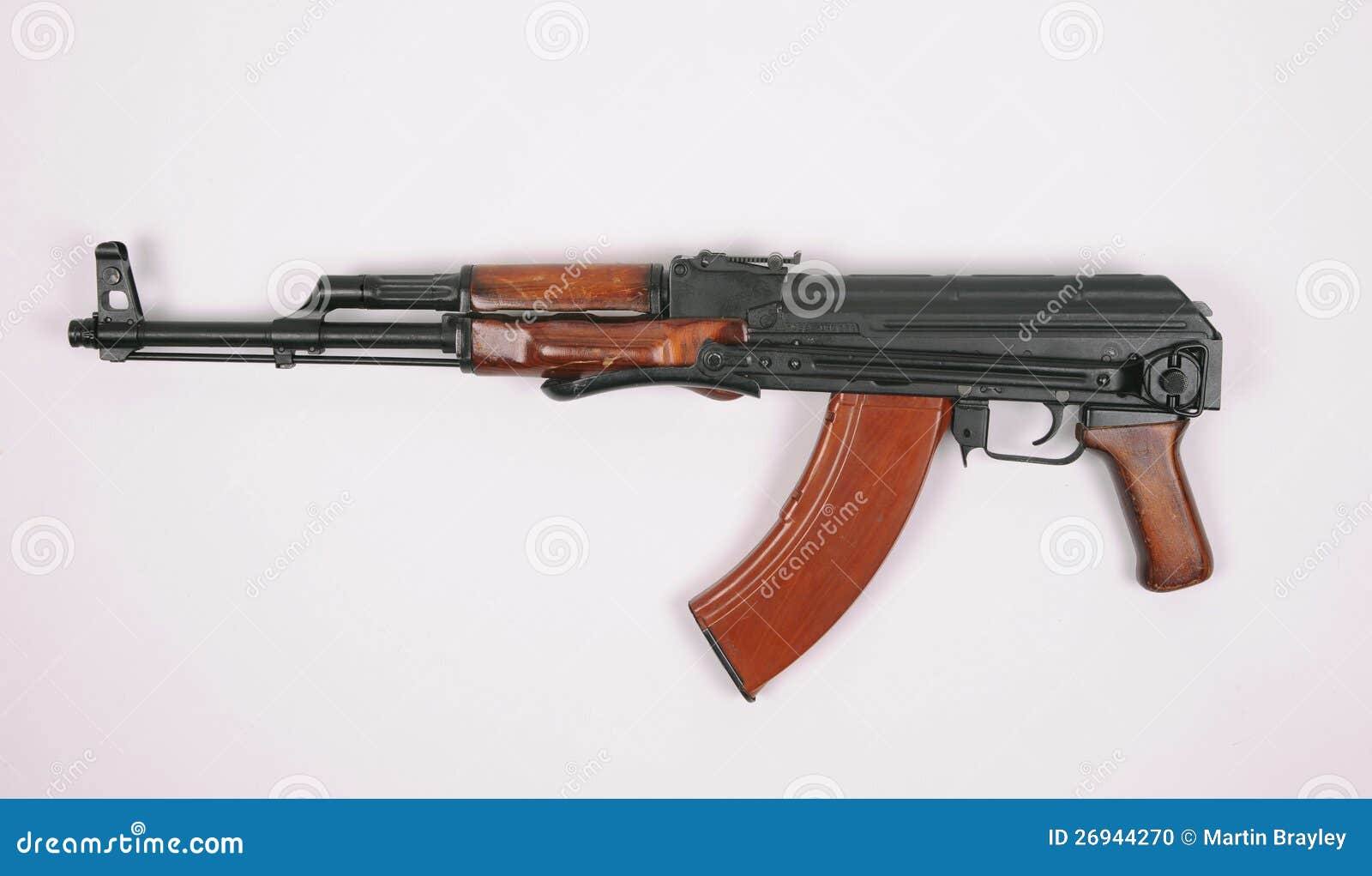 Russian AKMS (AK47) Assault Rifle Stock Photo - Image: 26944270