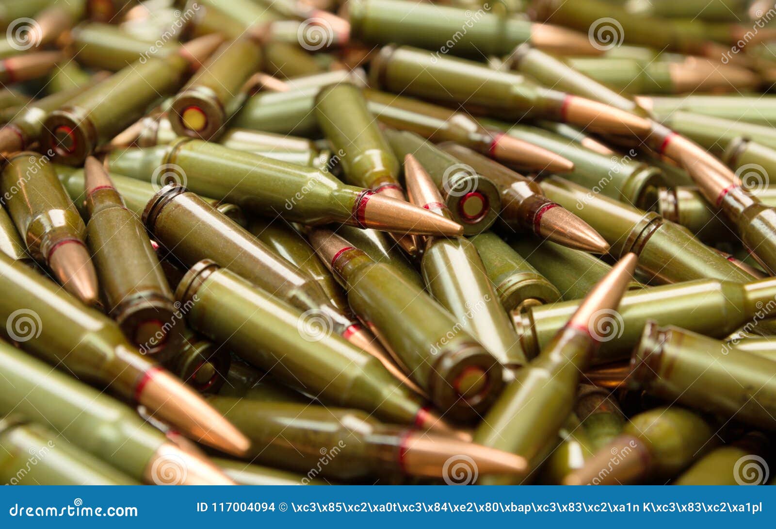 7.62x39 Steel Cased Bullets. Royalty-Free Stock Photo | CartoonDealer ...