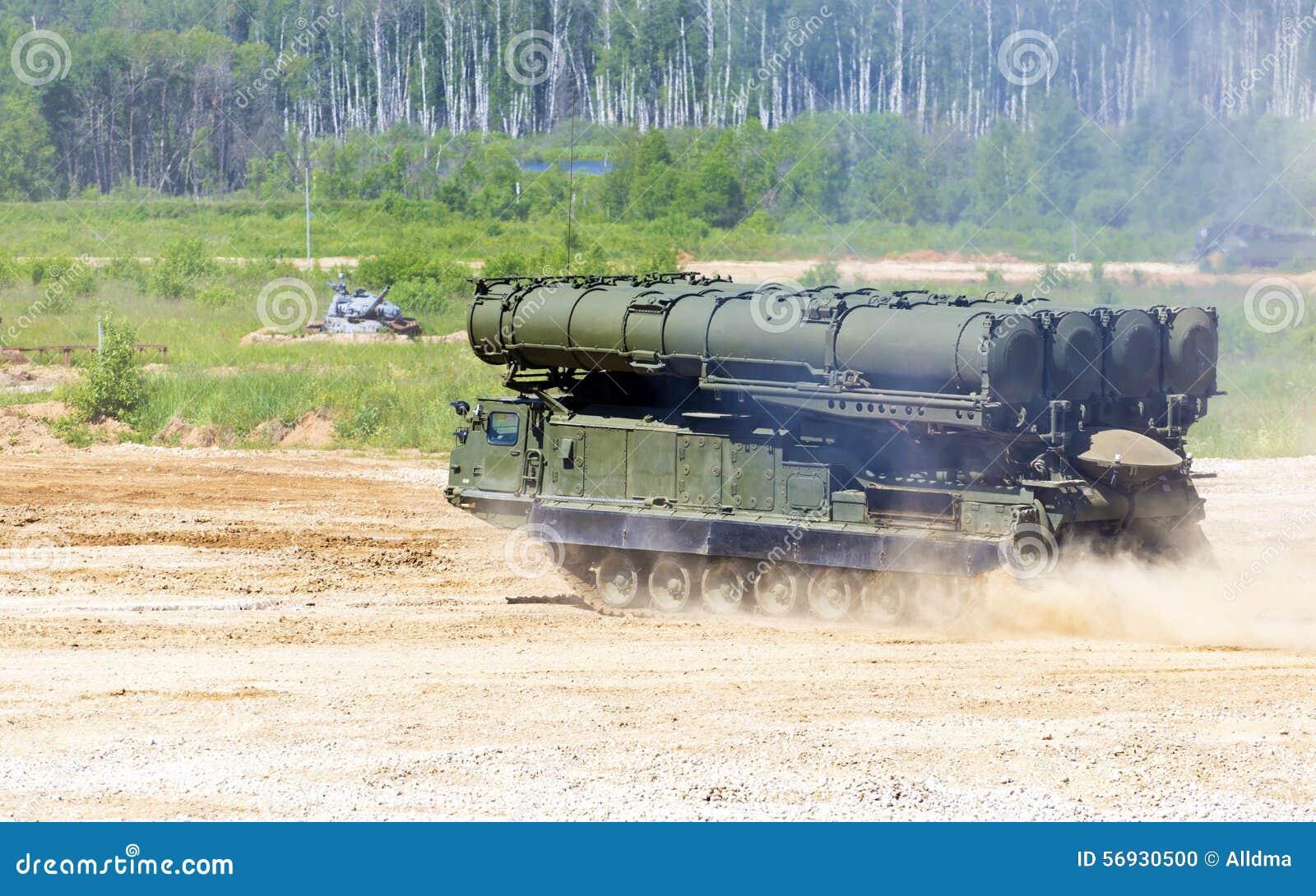 Russian Anti-aircraft Missile System of New Generation Stock Photo ...