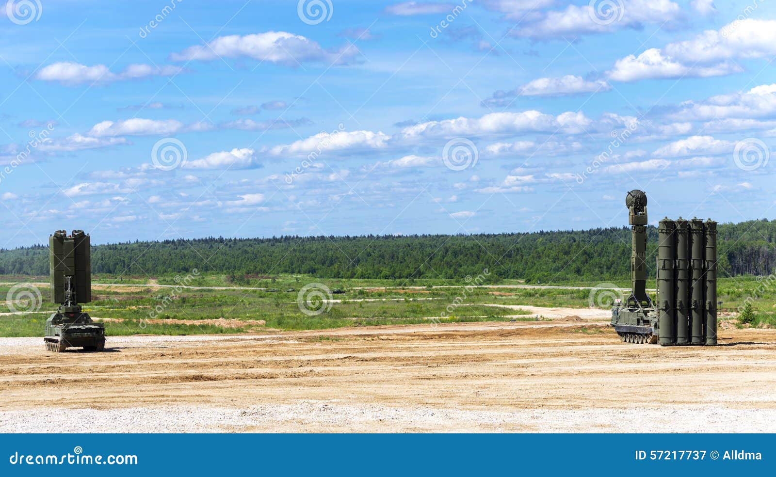 Russian Anti-aircraft Missile System of New Generation Stock Image ...