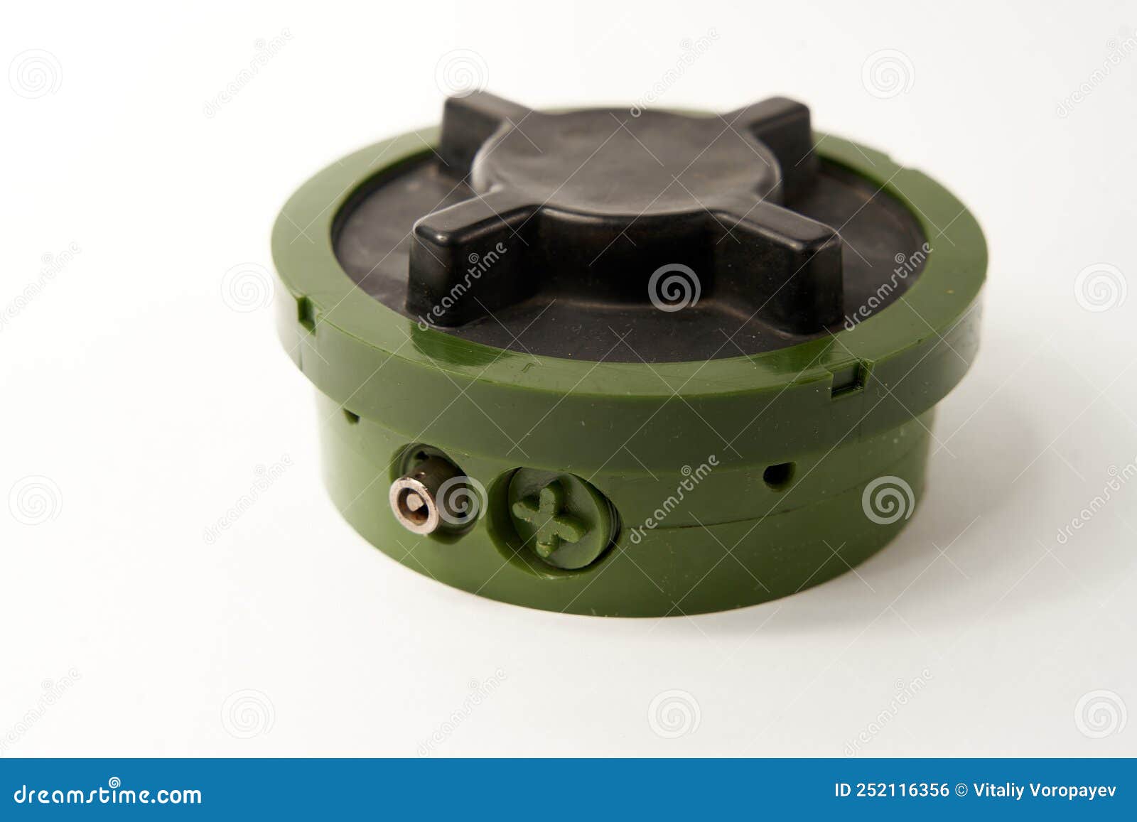 Russian Anti-personnel Mine PMN-2 Stock Photo - Image of danger, life ...