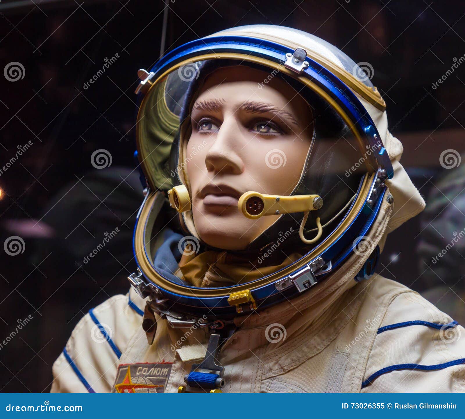 Russian Astronaut Spacesuit in Space Museum Editorial Image - Image of ...