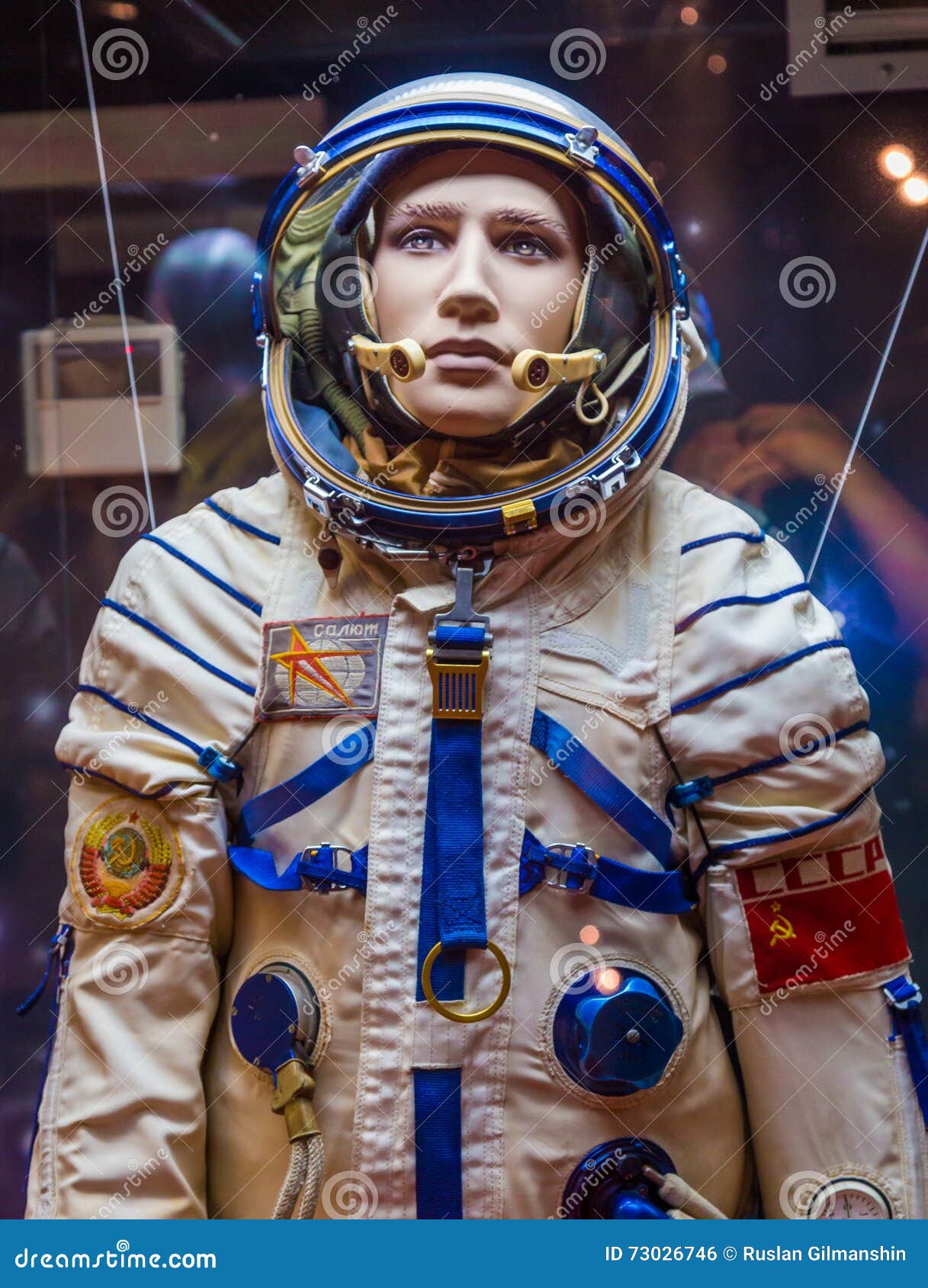 Astronaut In A Spacesuit Stock Photo | CartoonDealer.com #222183858