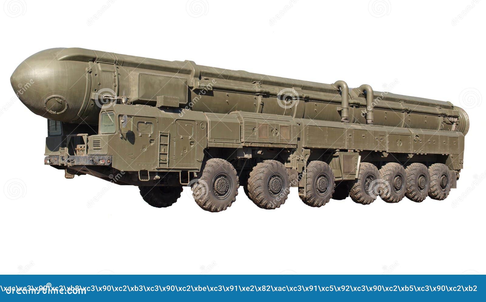 Old Russian Ballistic Missile Royalty-Free Stock Image | CartoonDealer ...