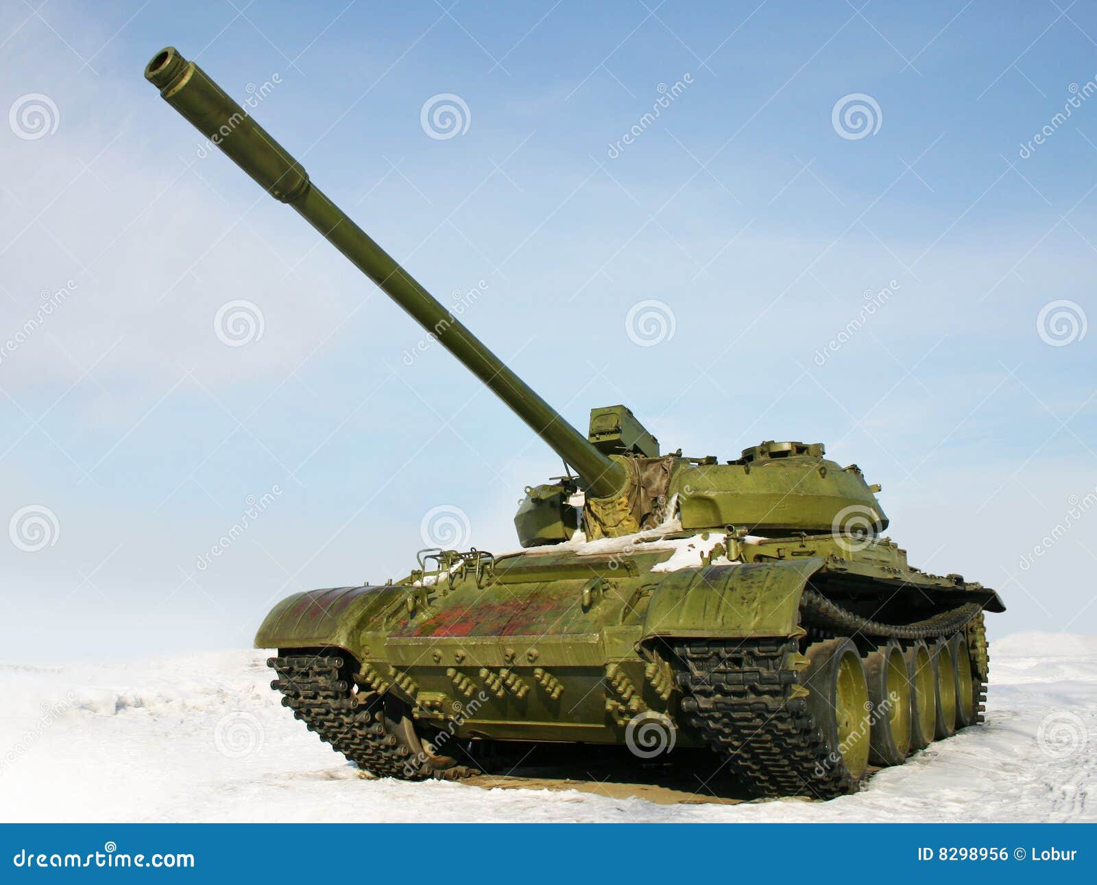 Russian Battle Tanks At Tankodrome In Mountains Royalty-Free Stock ...