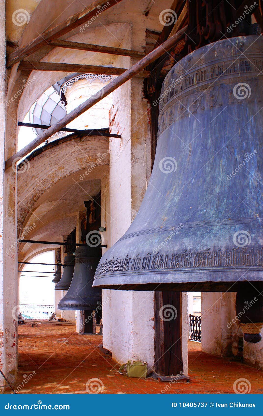 Russian bells stock image. Image of century, design, cathedral - 10405737