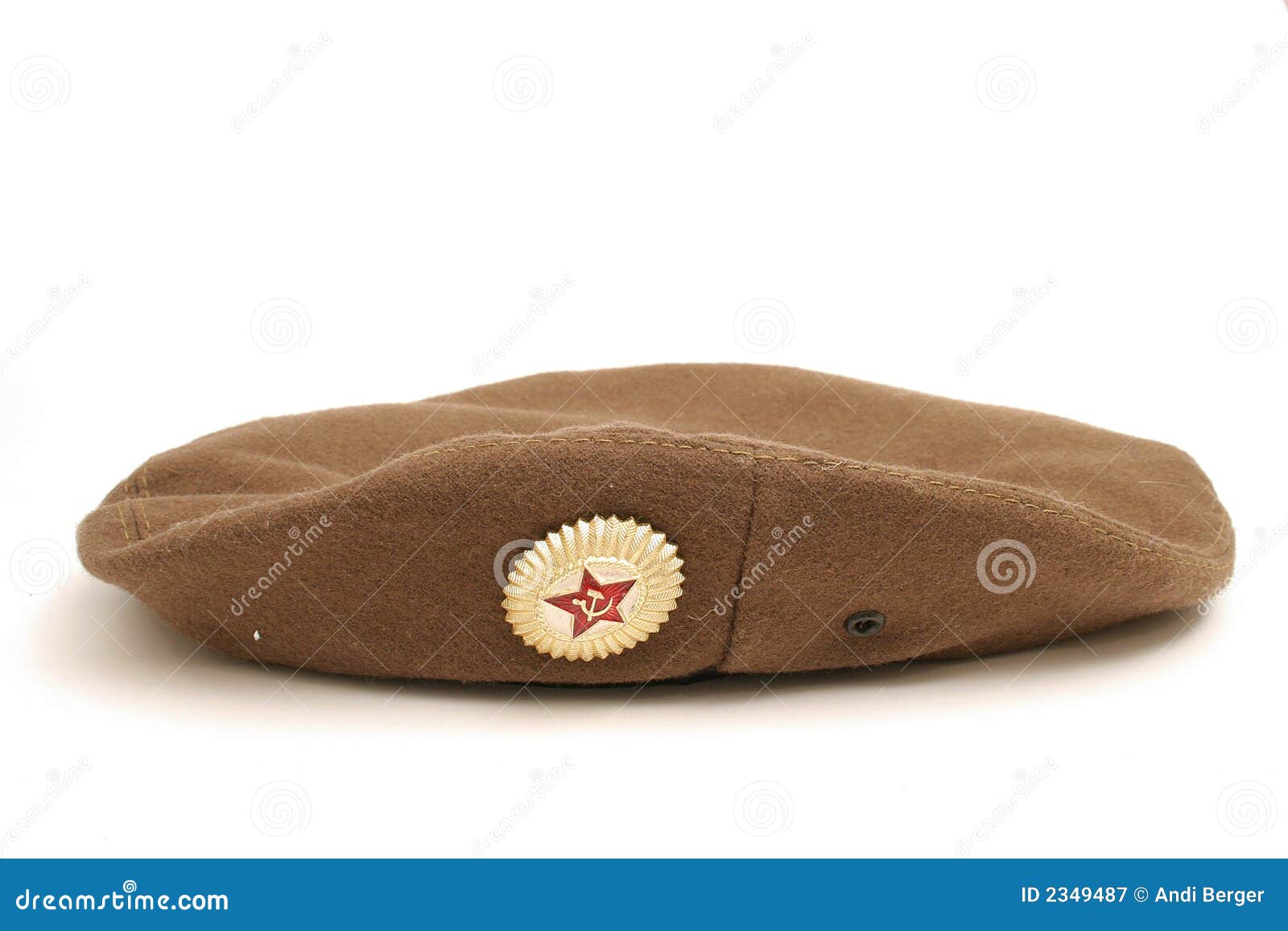 Russian beret stock image. Image of uniform, combat, warm - 2349487