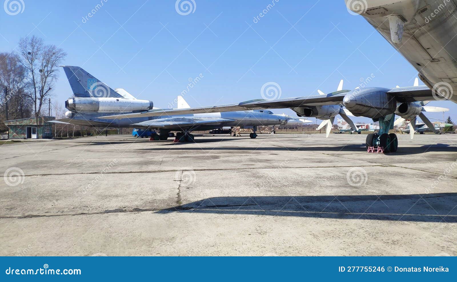 The Russian TU-160 Bomber During A Training Flight With Refueling In ...