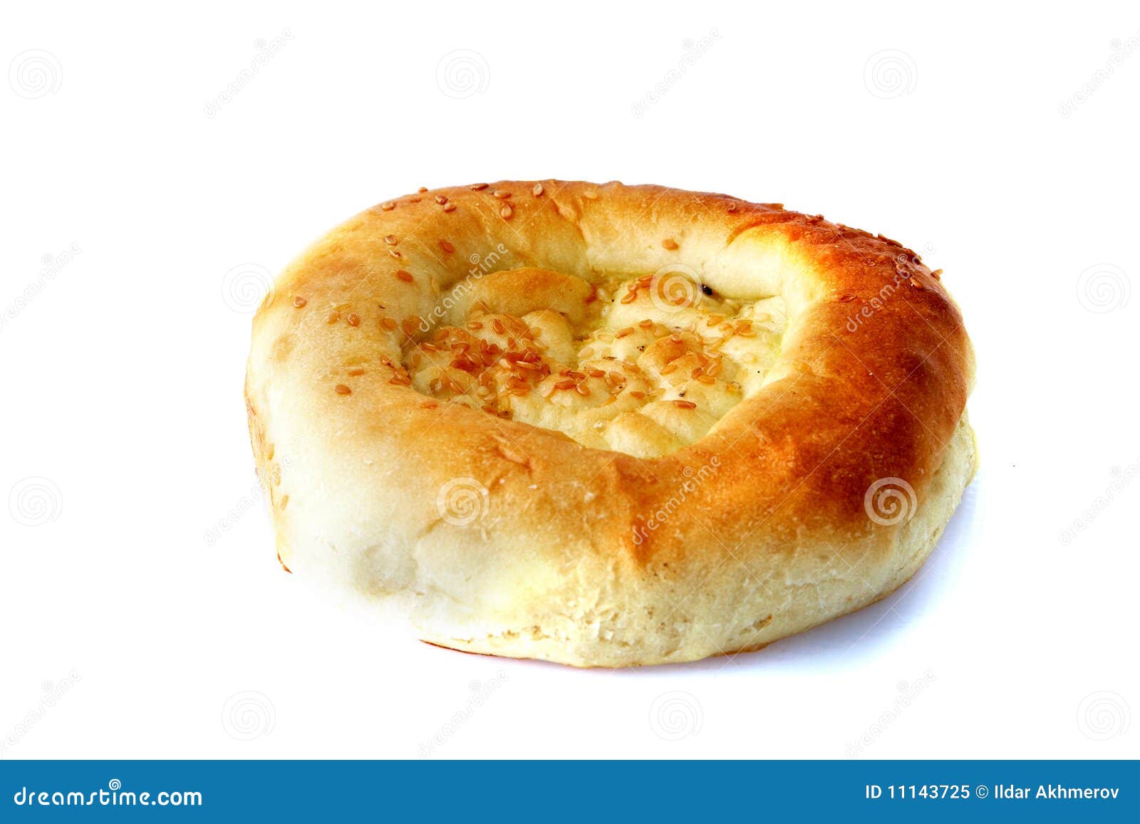 Russian cake vatrushka stock image. Image of single, white - 11143725